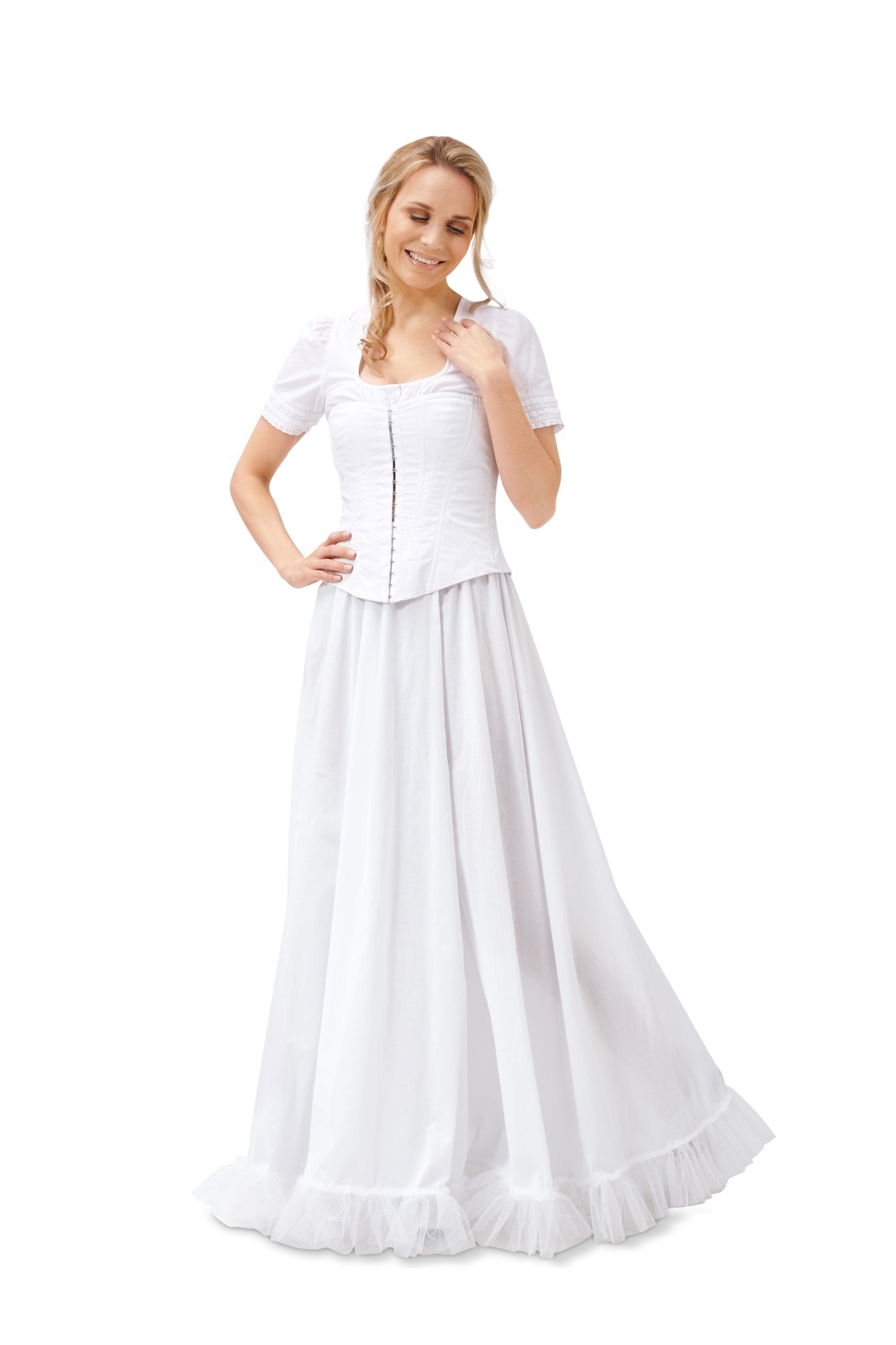 Schnittmuster Burda style, Accessoire, Rock, Rot - mahler.stoffe